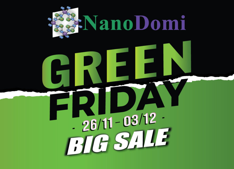 NanoDomi - GREEN FRIDAY 2021 - Nanodomi